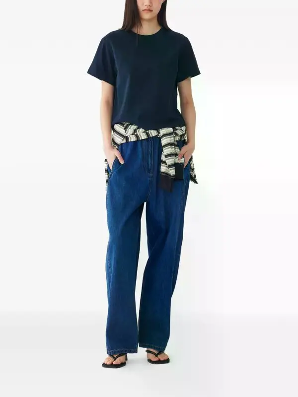 STUDIO TOMBOY Short Sleeve Crewneck T-shirt - Blue