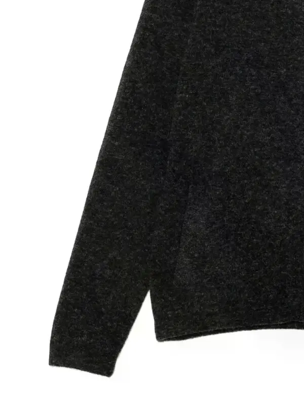 JAMES PERSE High-neck Long-sleeve Cardigan