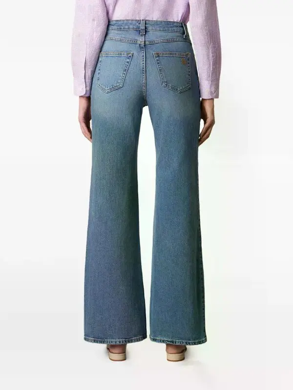 Brooks Brothers Logo-embroidered Jeans