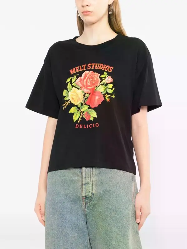 MELT Floral Print T-shirt