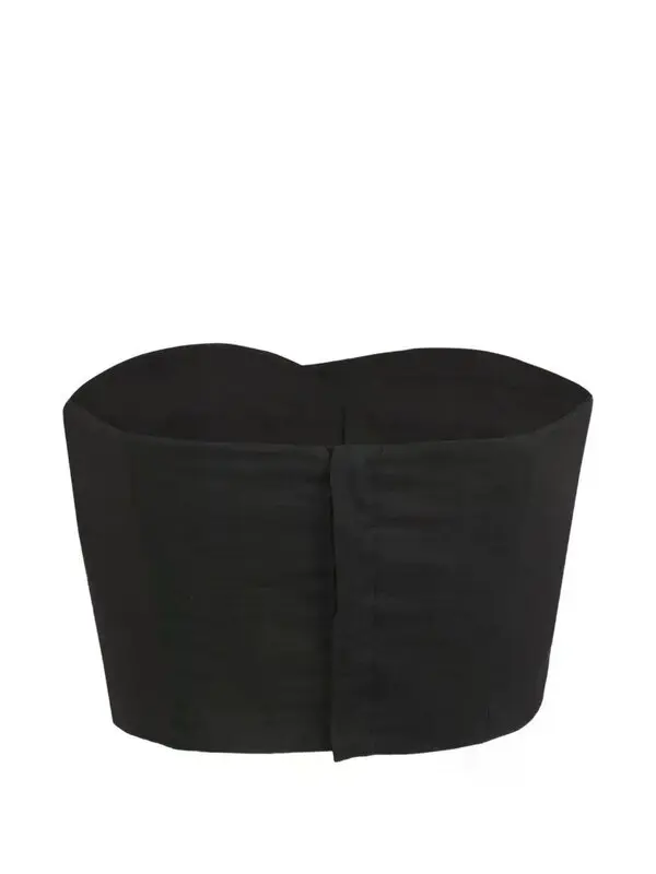 CORTANA Brenna Strapless Draped Top