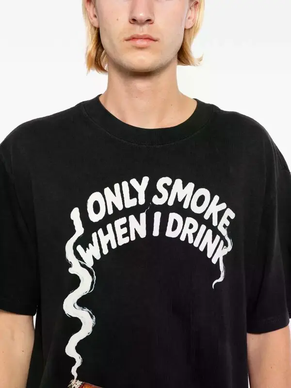 MELT Graphic-printed T-shirt - Black