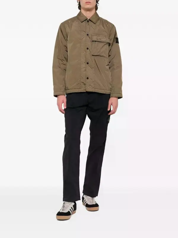 Stone Island Ghost Cargo Pants - Black