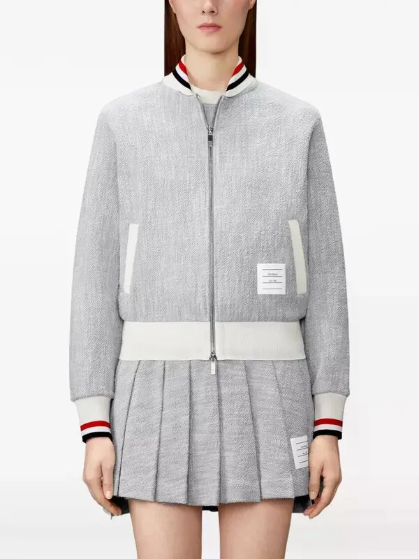 Thom Browne Zip-up Bomber Jacket
