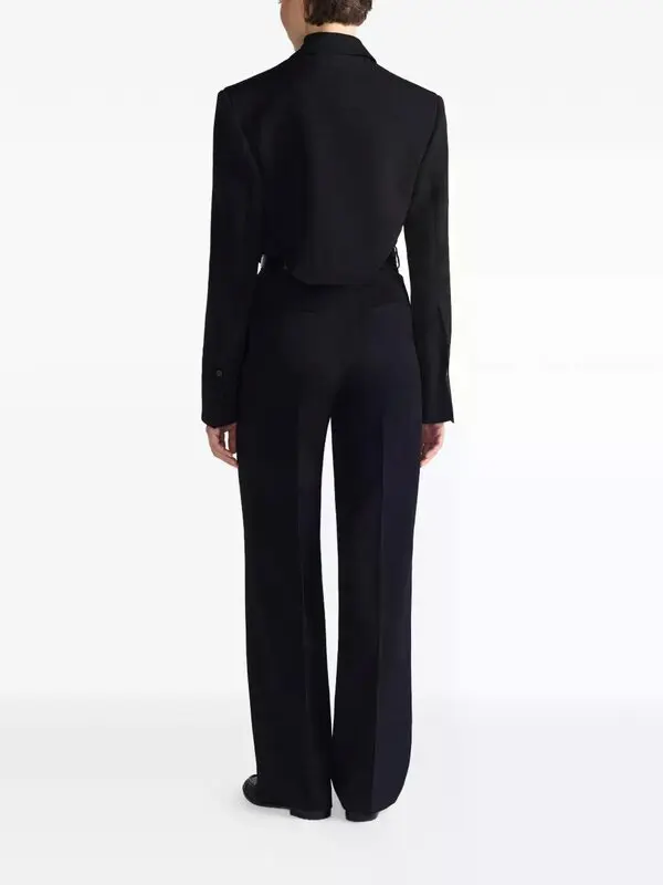 THE ARKOW Imara Pressed-crease Wide-leg Trousers