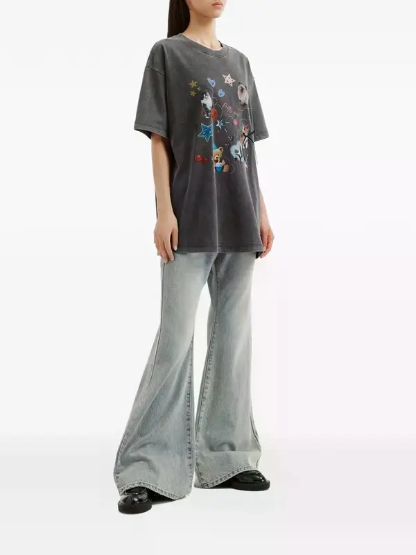 B+AB Graphic-print Cotton T-shirt