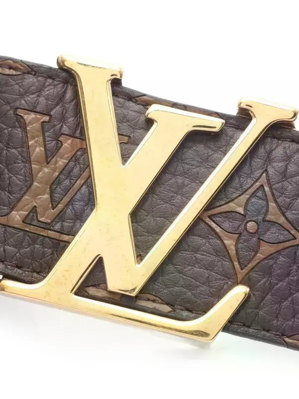 LOUIS VUITTON X Supreme Monogrammed Leather Belt