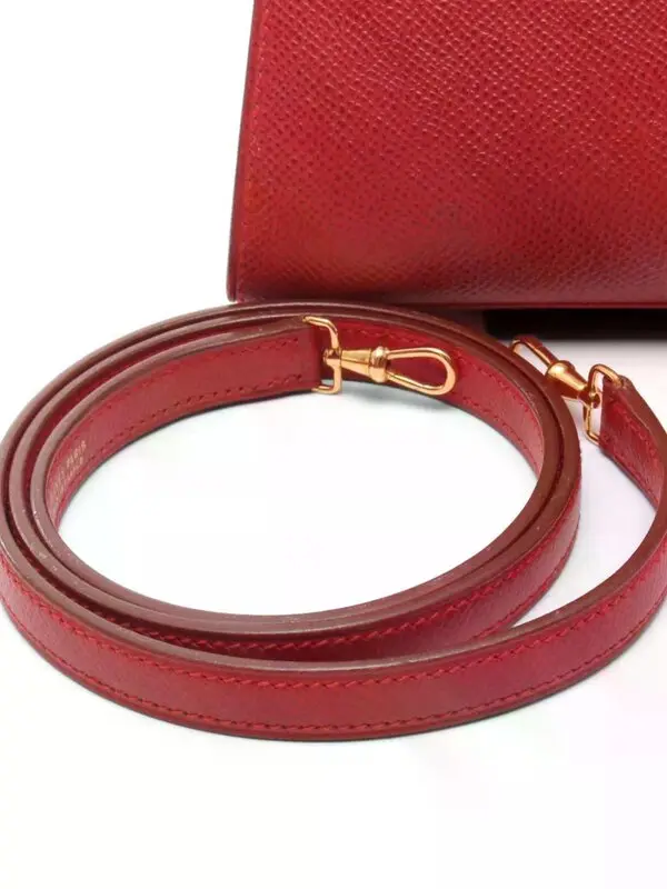 Hermès 1995 Mini Kelly Courchevel Tote Bag