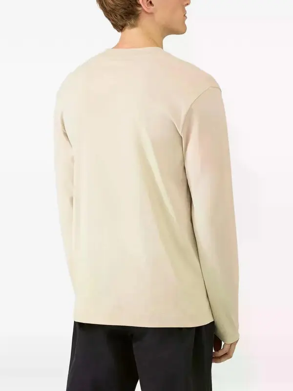Sunspel Riviera Long-sleeve Cotton T-shirt