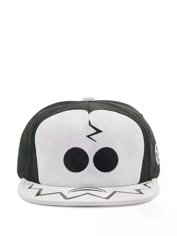 SAINT MXXXXXX Embroidered Logo Cap - Black