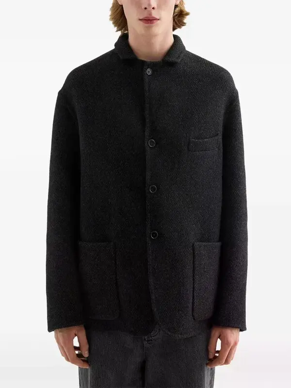 JIL SANDER Chevron Pattern Jacket