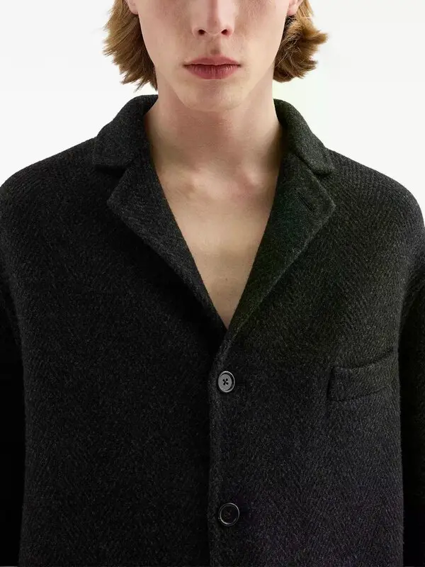 JIL SANDER Chevron Pattern Jacket