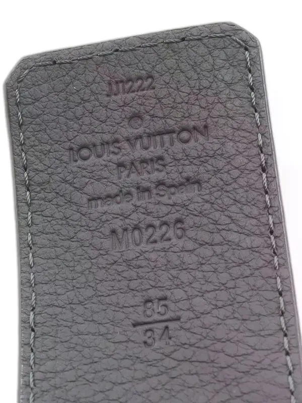 LOUIS VUITTON Optic Reversible Leather Belt