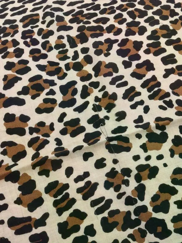 Hermès 2000s Leopard-print Shawl