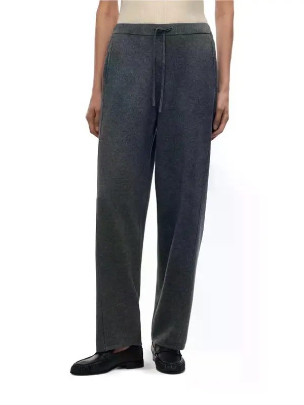 12 STOREEZ Tetris Drawstring Trousers - Grey