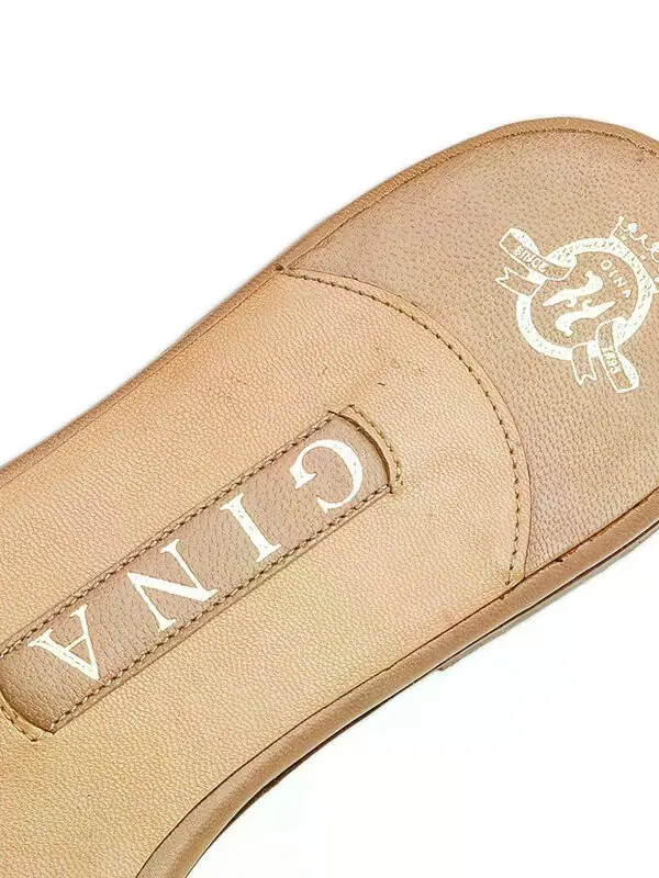 GINA Embellished Slide Sandals