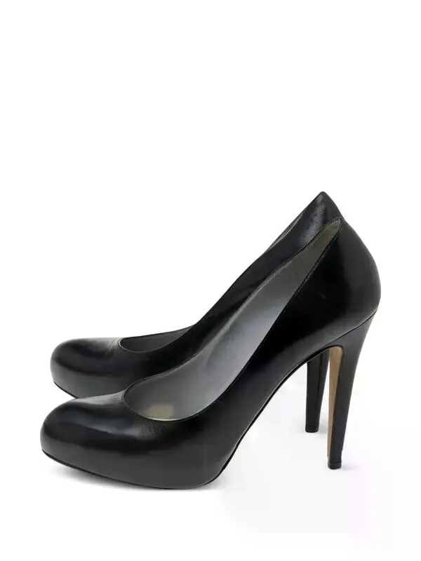 SERGIO ROSSI Round Toe Pumps