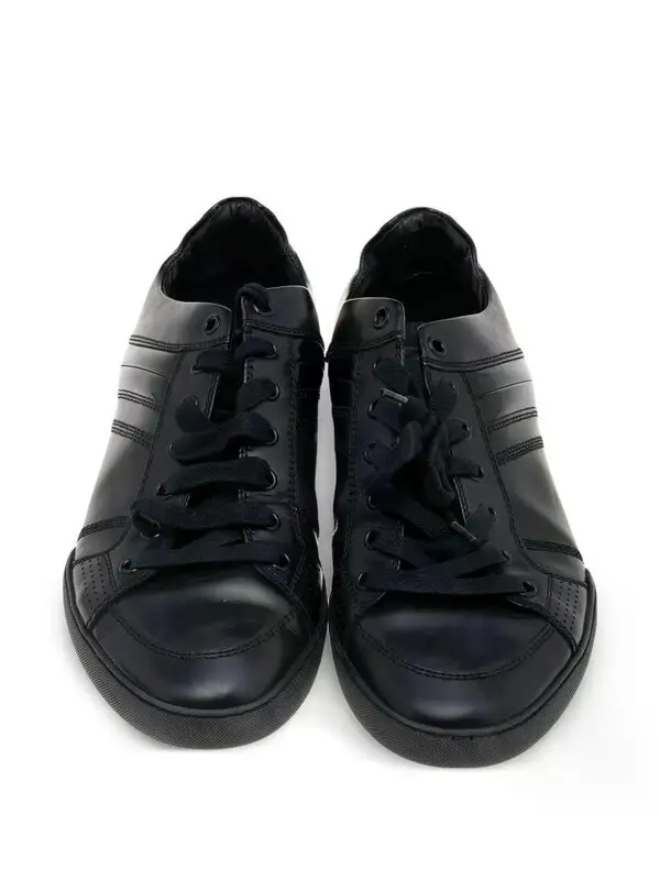 Dior Leather Lace-up Sneakers