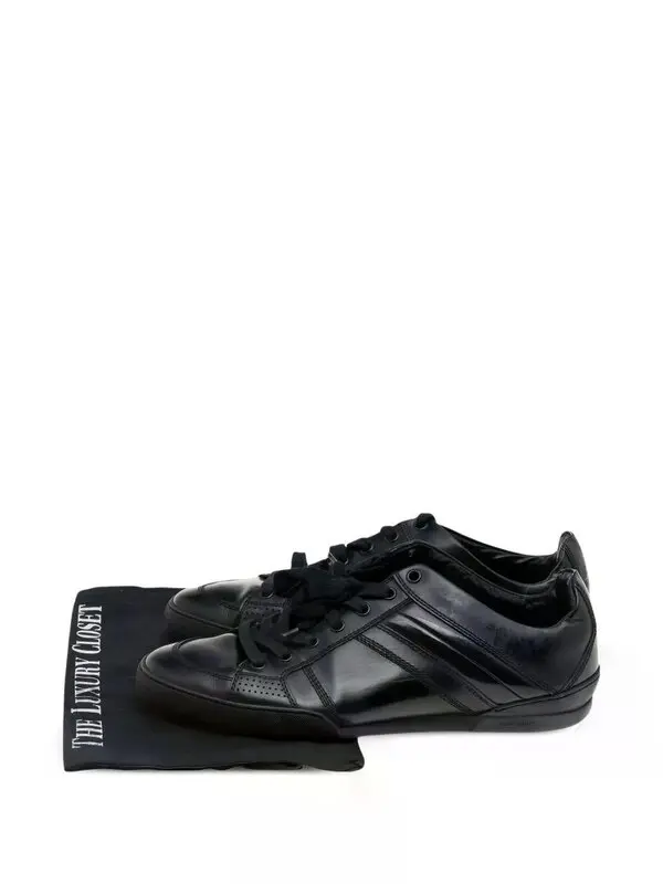 Dior Leather Lace-up Sneakers