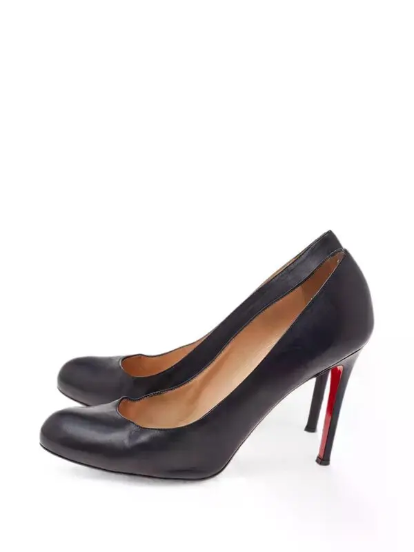 CHRISTIAN LOUBOUTIN 105mm Simple Leather Heeled Pumps