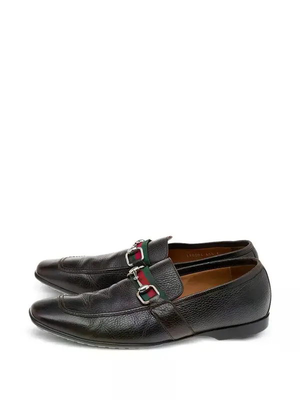 Gucci Horsebit Web Loafers