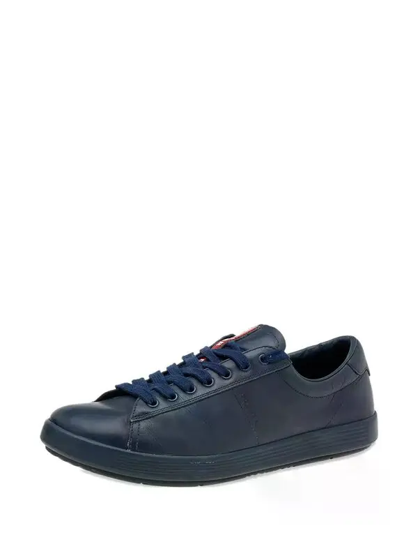 Prada Leather Low-top Sneakers