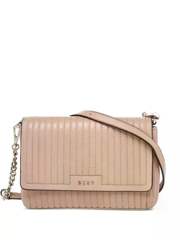 Dkny Gansevoort Quilted Leather Crossbody Bag - Neutrals