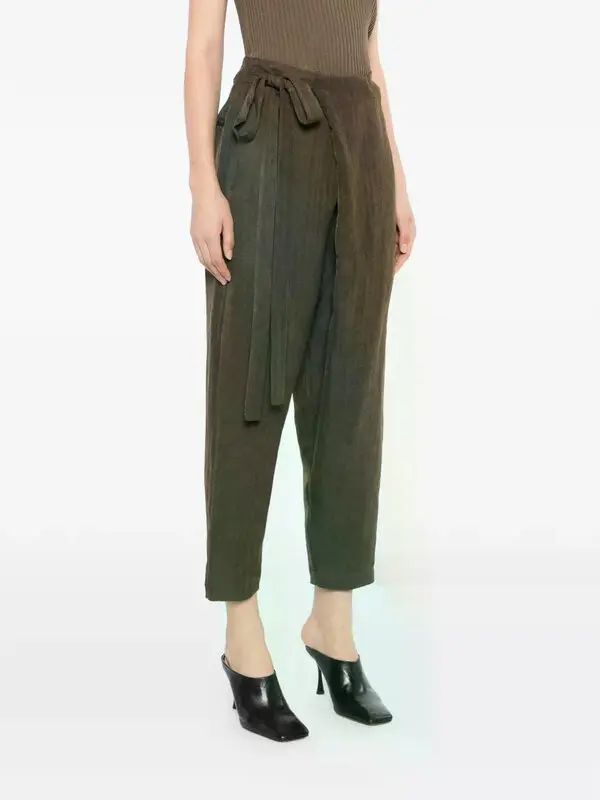 UMA WANG Paetyn Front Tie Trousers