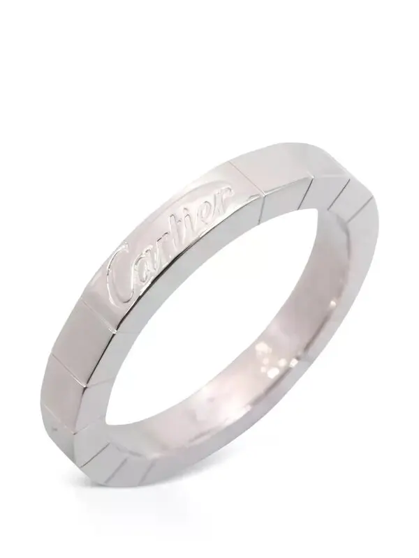 Cartier 18k White Gold Lanières Ring