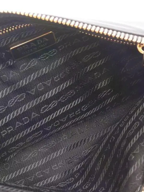 Prada Logo Plaque Crossbody Bag