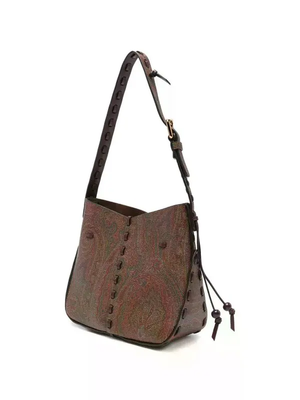 Etro Paisley Volcano Shoulder Bag - Brown