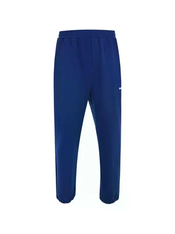 BARROW Logo Print Track Pants - Blue