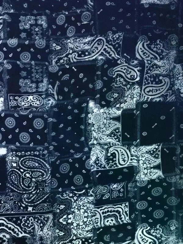 Zadig&Voltaire Blondie Patchwork-effect Scarf