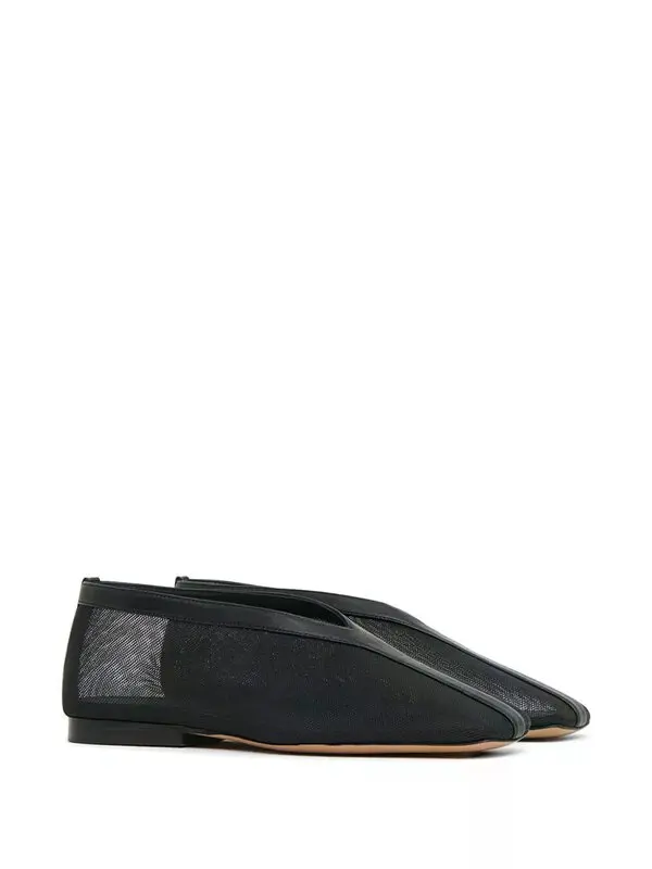 MANSUR GAVRIEL Contorno V Mesh Ballet Flats