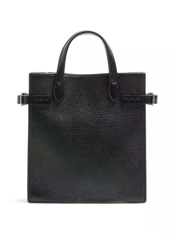Valentino Garavani Grained Leather Antibes Small Shopping Bag