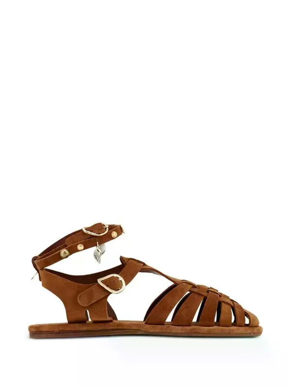 ANCIENT GREEK SANDALS Karina Woven Sandals - Brown