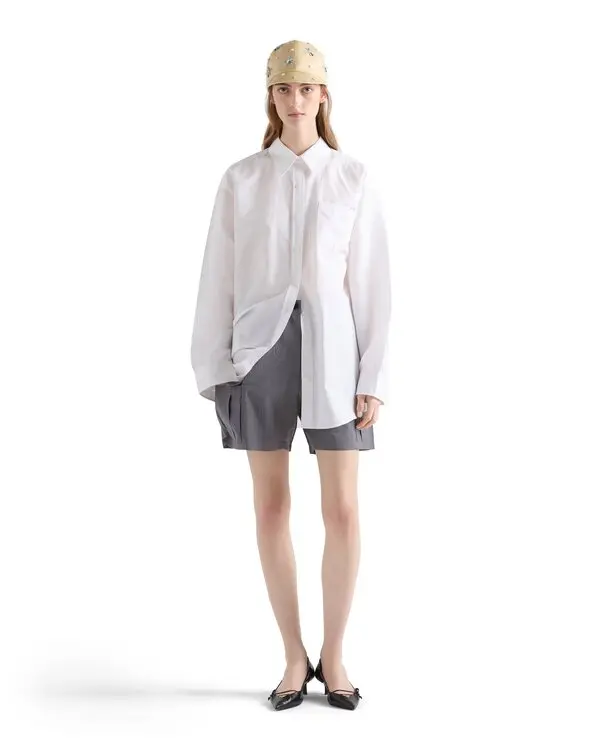 Prada Linen Muslin Shirt