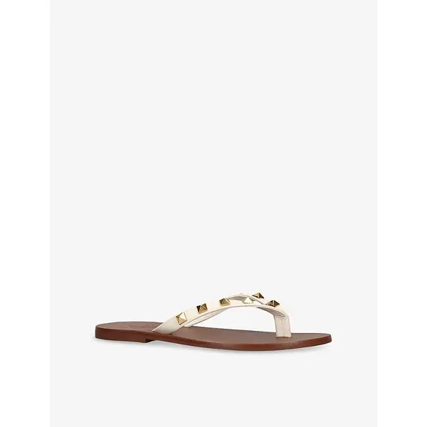 Valentino Garavani Rockstud Embellished Leather Sandals