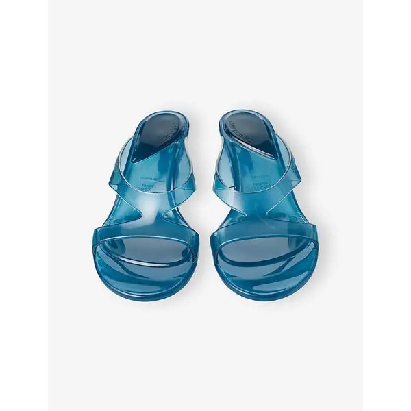 JIMMY CHOO Jelly Drop 50 Mid Heel Sandals