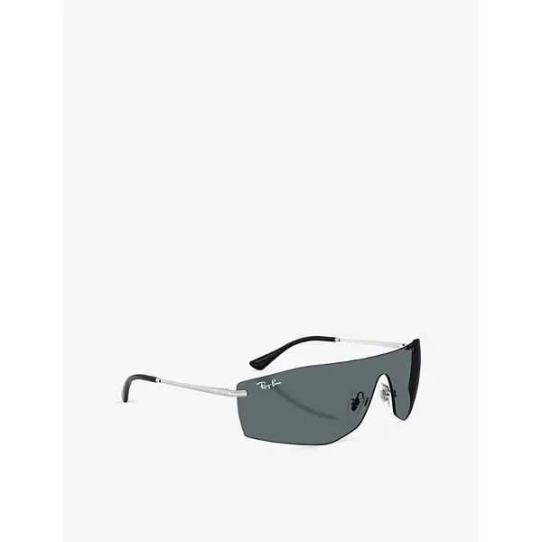 Ray-ban Rb3781 Irregular-frame Metal Sunglasses