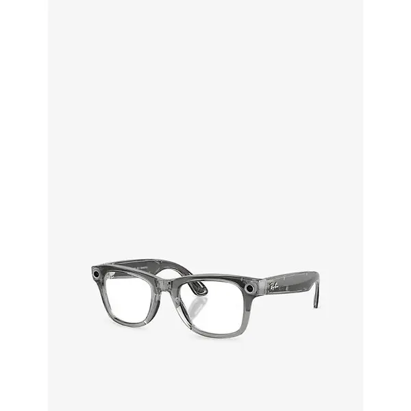 Ray-ban X Meta Wayfarer Polarised Square-frame Injected Meta Ai Glasses