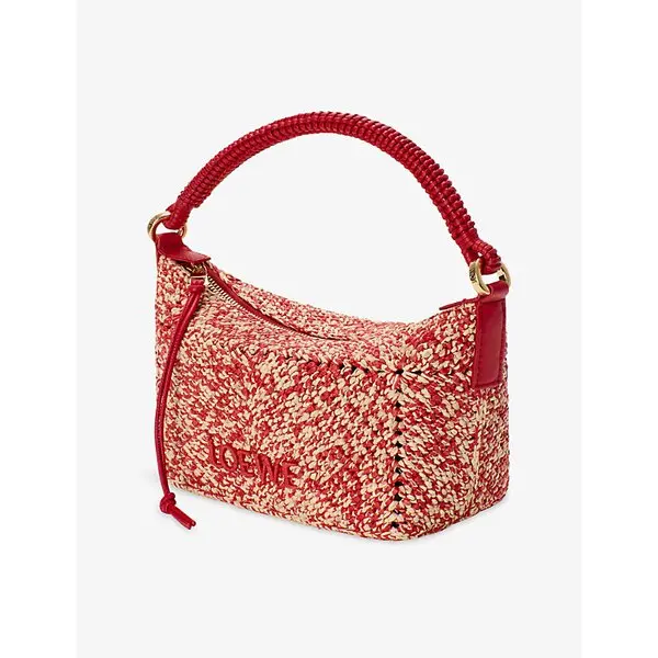 Loewe Cala Melange Raffia Mini Bag