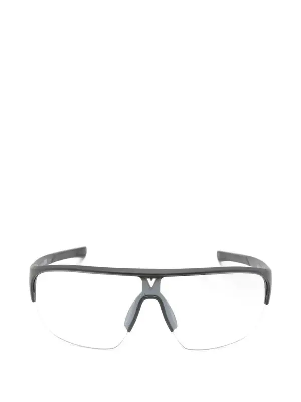 Vuarnet Rectangle-frame Glasses - Black