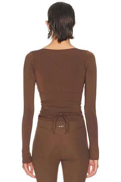 437 The Ballet Wrap Top