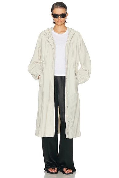 Beyond Yoga Crinkle Nylon Rain Jacket - Sand