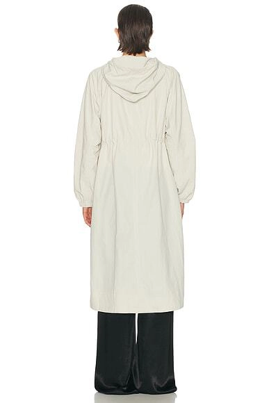 Beyond Yoga Crinkle Nylon Hooded Rain Jacket