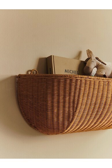 FERM LIVING Braided Wall Pocket 75 X 25 Cm