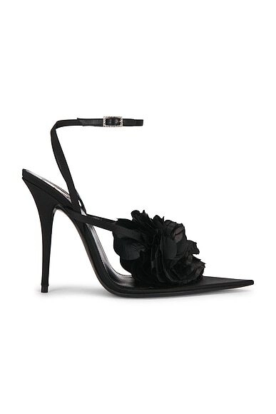 Saint Laurent Trianon Sandal - Nero