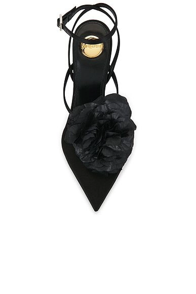 Saint Laurent Trianon Sandal - Nero