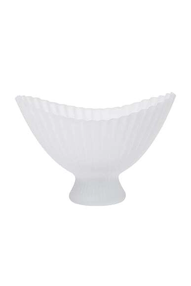 FERM LIVING Fountain Glass Bowl - Frosted
